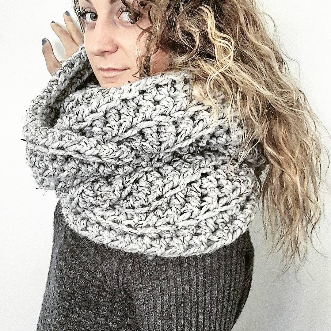 Oversized Infinity Scarf - Extra Large Scarf, Long Scarf, Long Chunky ...