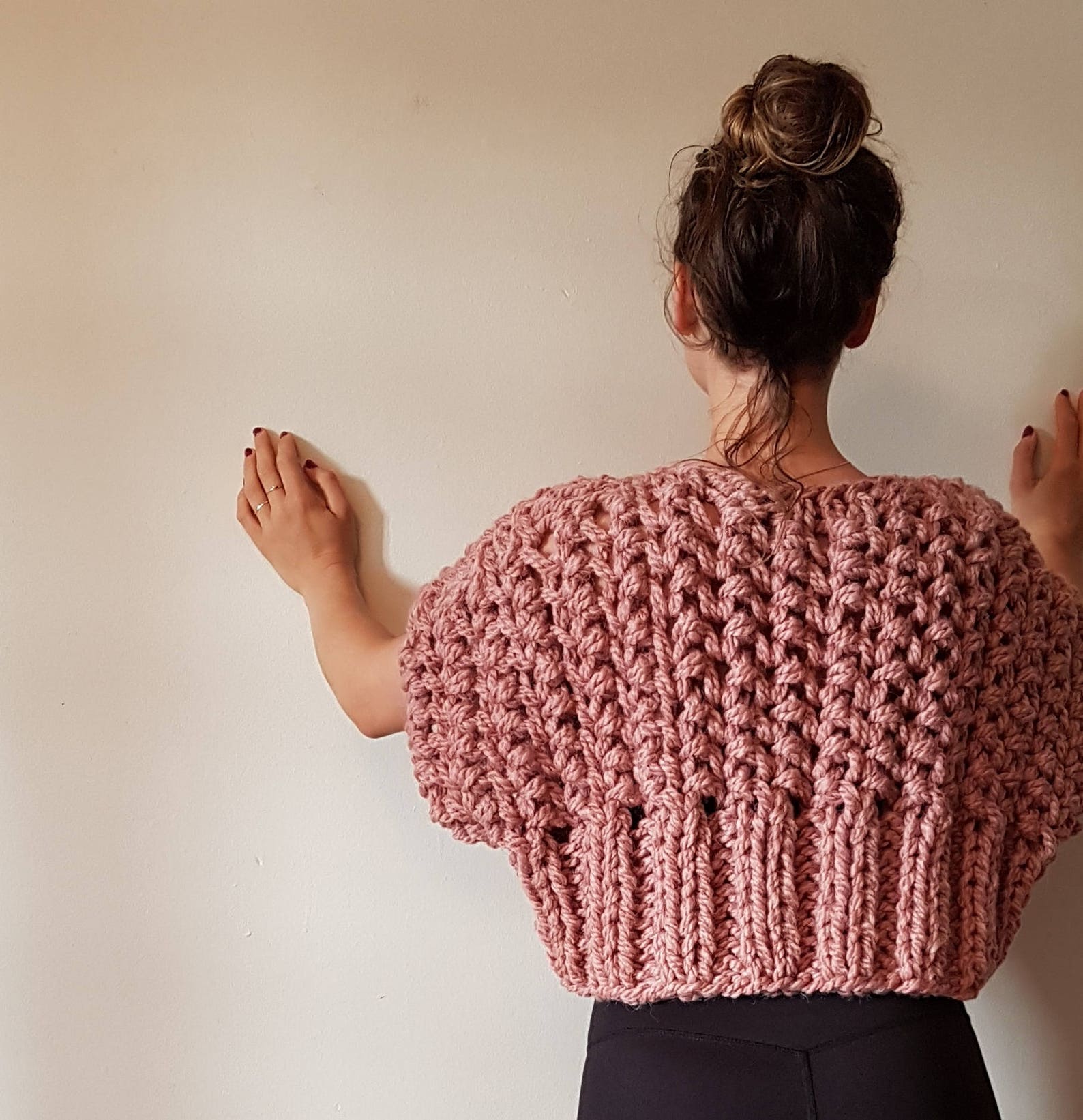 Rustik Bomber Top Knit Sweater Chunky Knit Top Knit Vest - Etsy