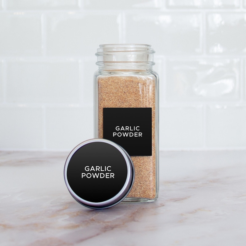 Custom White Spice Labels - Etsy
