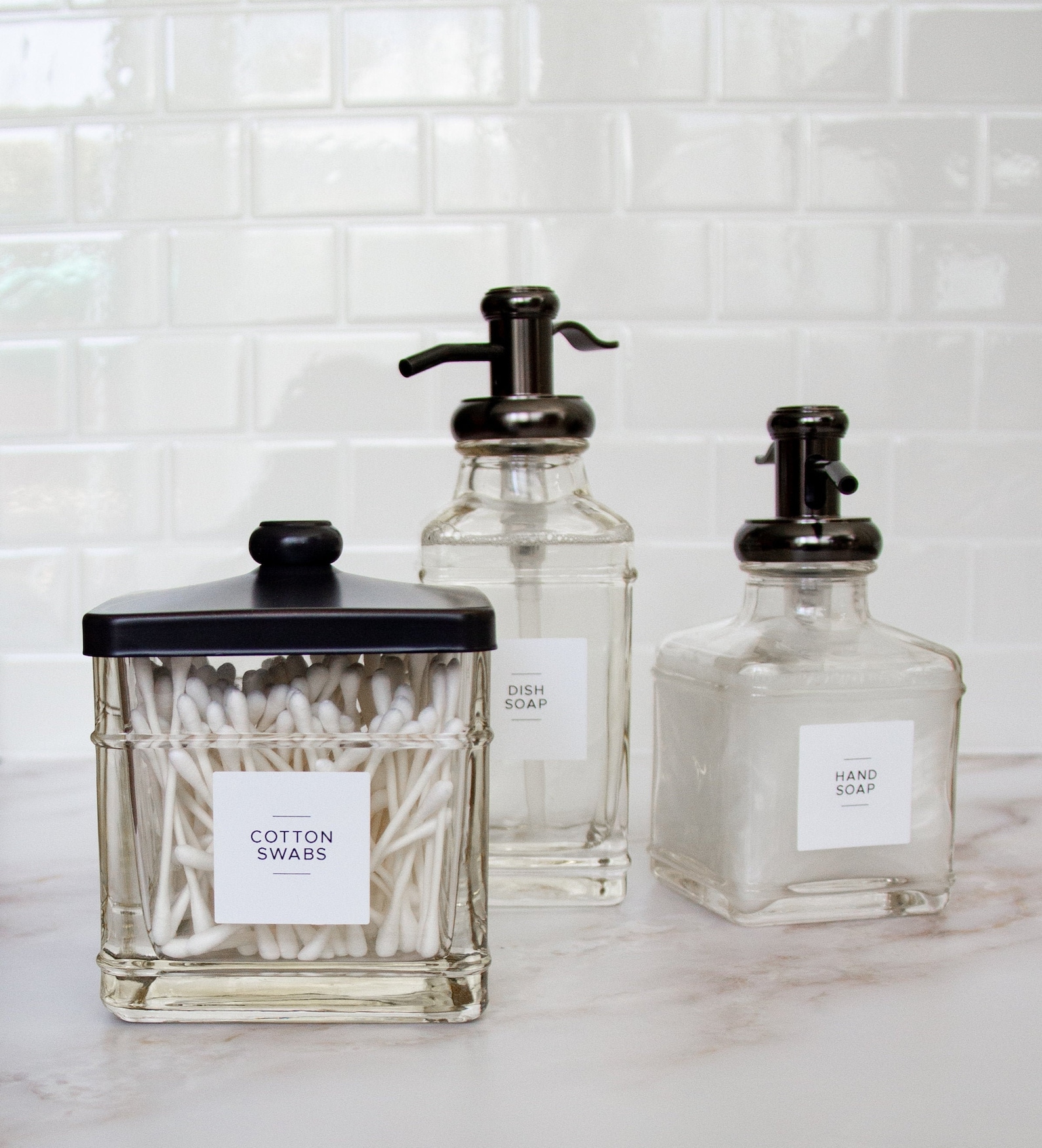 Minimalist Modern Kitchen Bath and Utility Labels | Etsy