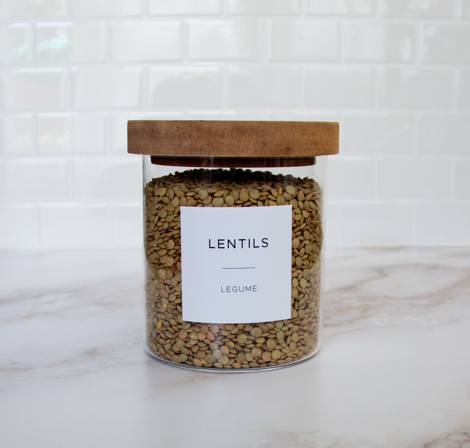 Minimalist Modern Pantry Labels Waterproof and Oil Resistant - Etsy