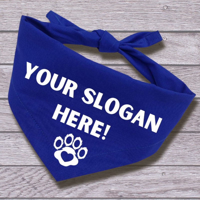 Custom Dog Bandanas - Etsy