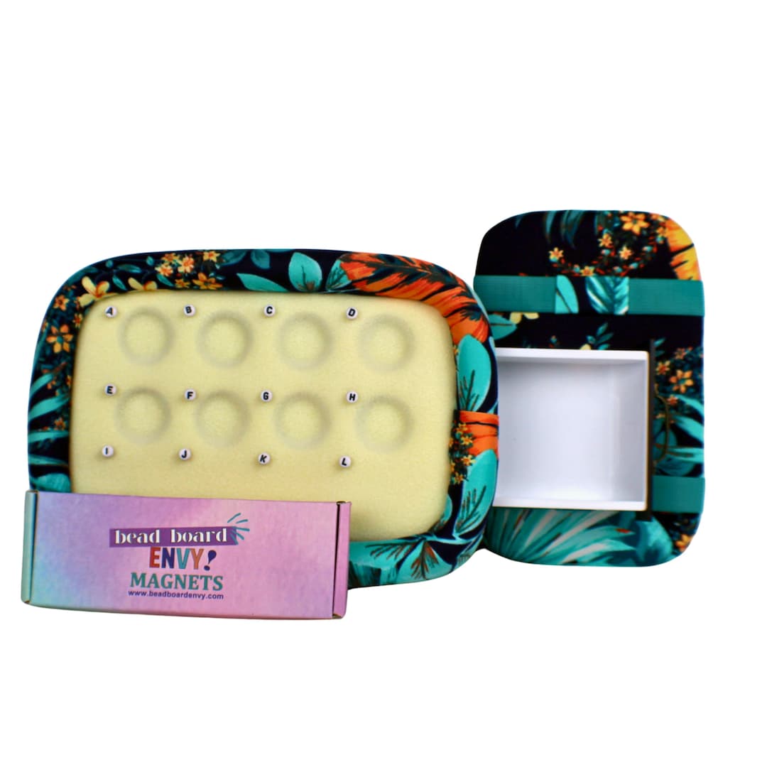 7 X 10 Bead Board Envy With Drawer, Cover and Optional Bead Wells - Beading Project Organization ...