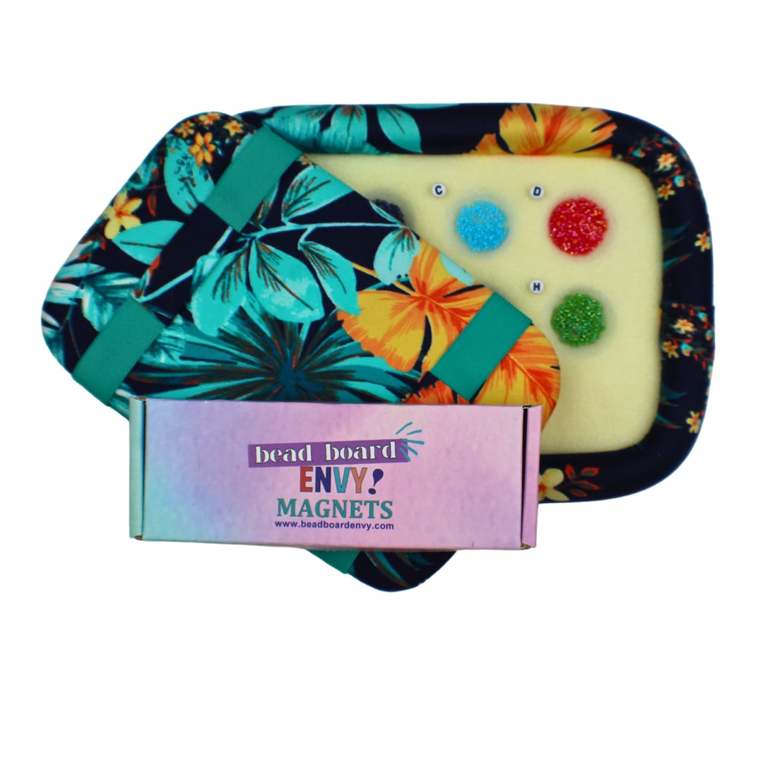 7 X 10 Bead Board Envy With Cover and Optional Bead Wells - Beading Project Organization for ...