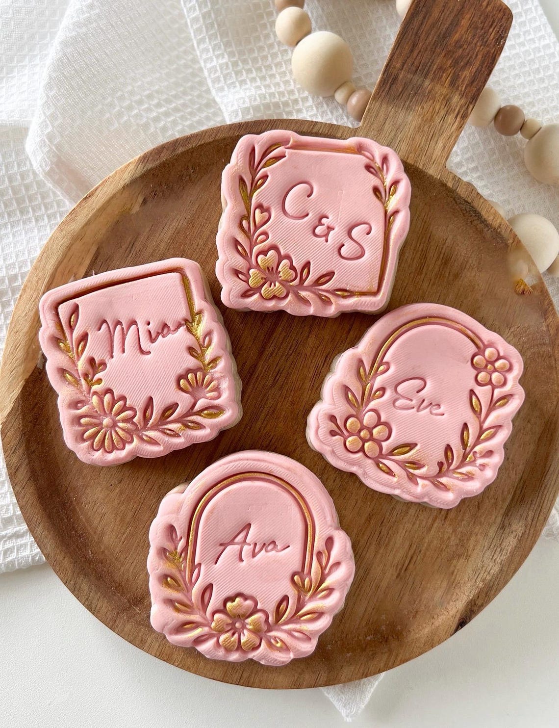 Alphabet Letter Script Set Made Your Own Custom Text for Cookie ...