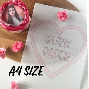 Burn Cake Custom Edible Wafer Paper - Etsy