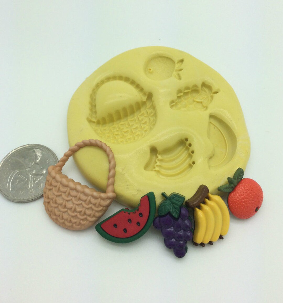 Fruit Basket Silicone Mold Set - Etsy