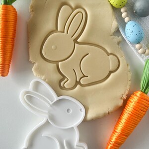 Rabbit Bunny Animal Fondant Debosser Stamp and Cutter for Easter ...