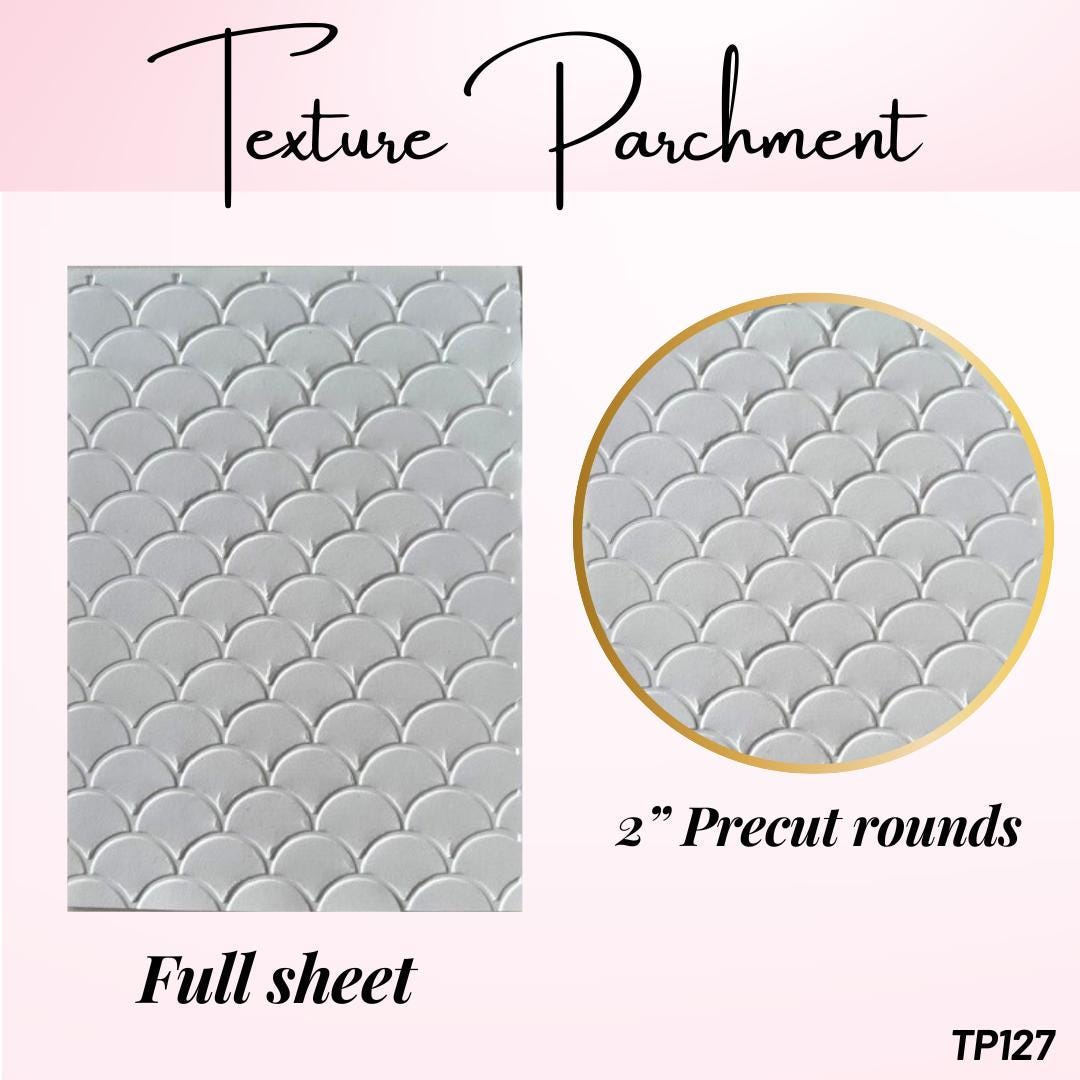 Scales Texture Parchment for Embossing - Etsy