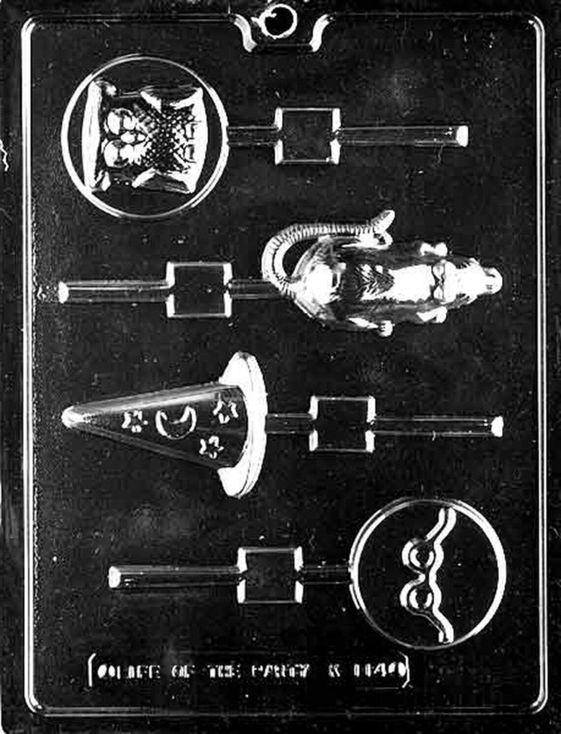 Harry the Wizard Assorted Lolly Chocolate Mold #267 - Etsy