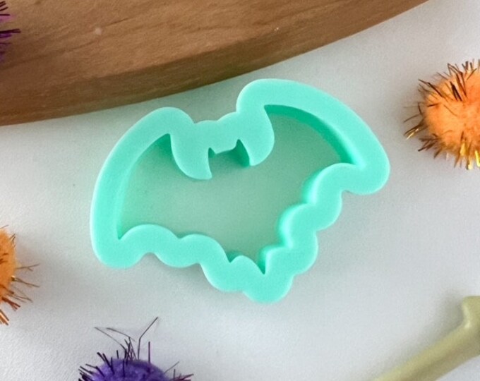 Bat X-ray 227-323 Cookie Cutter and Acrylic Stamp embossed - Etsy