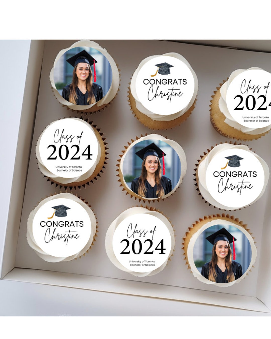 Graduation Custom Edible Image Icing Sheets - Etsy