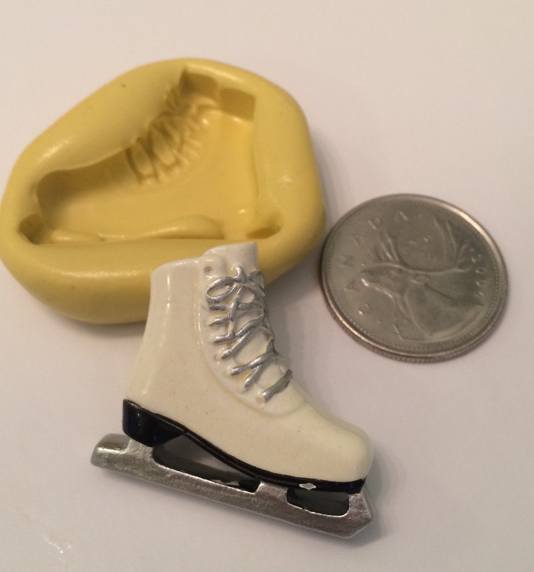 Large Ice Skate Silicone Mold - Etsy