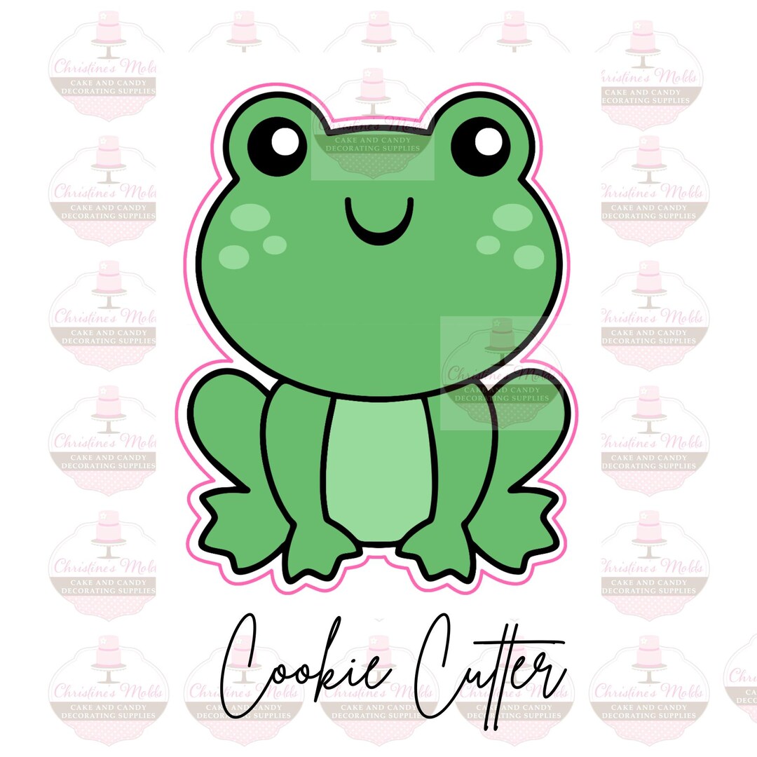 Cute Frog Cookie Cutter – Animal Shaped Cutter for Cookies, Cakes, and ...