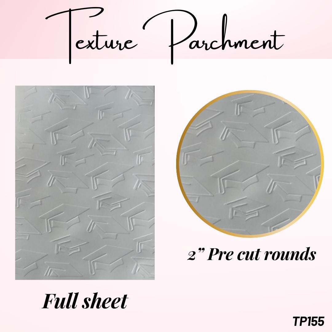 Graduation Hat Parchment for Embossing - Etsy