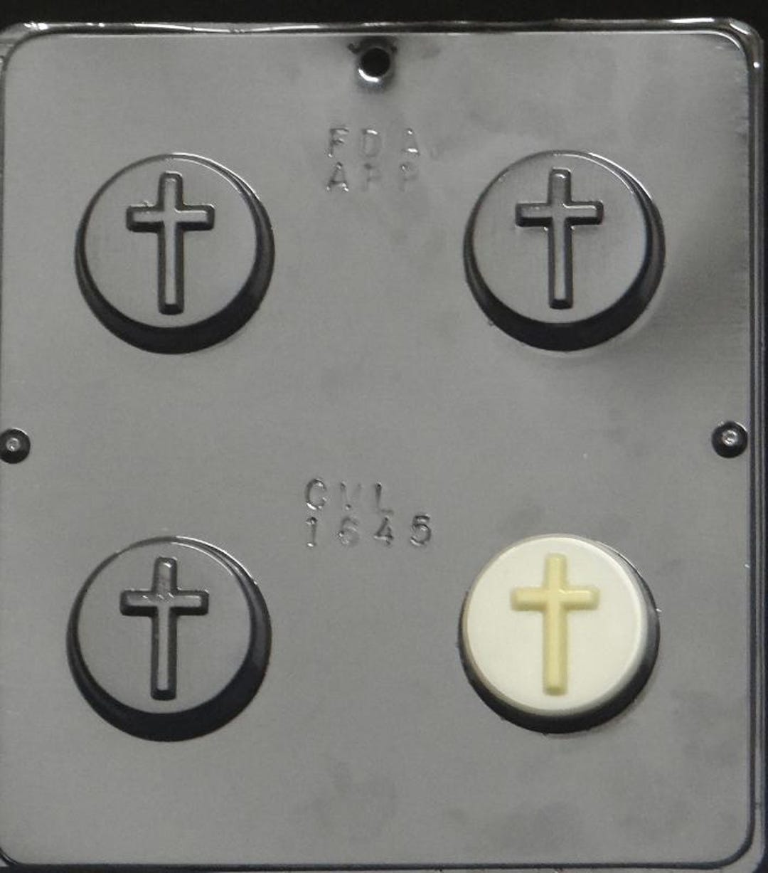 Cross Oreo Cookie Chocolate Candy Mold Religious, Baptism , Communion ...