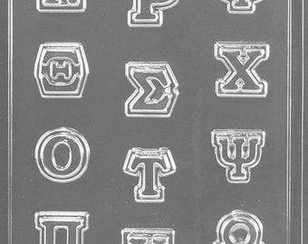 Greek Letters Mold - Etsy