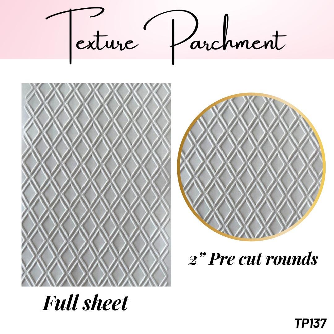 Waffle Textured Parchment for Embossing - Etsy