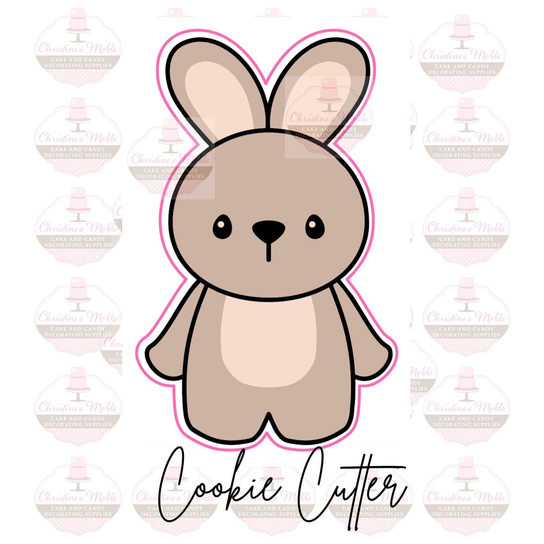 Bunny Rabbit Cutter Shape for Easter Baking and Spring Cookies - Etsy
