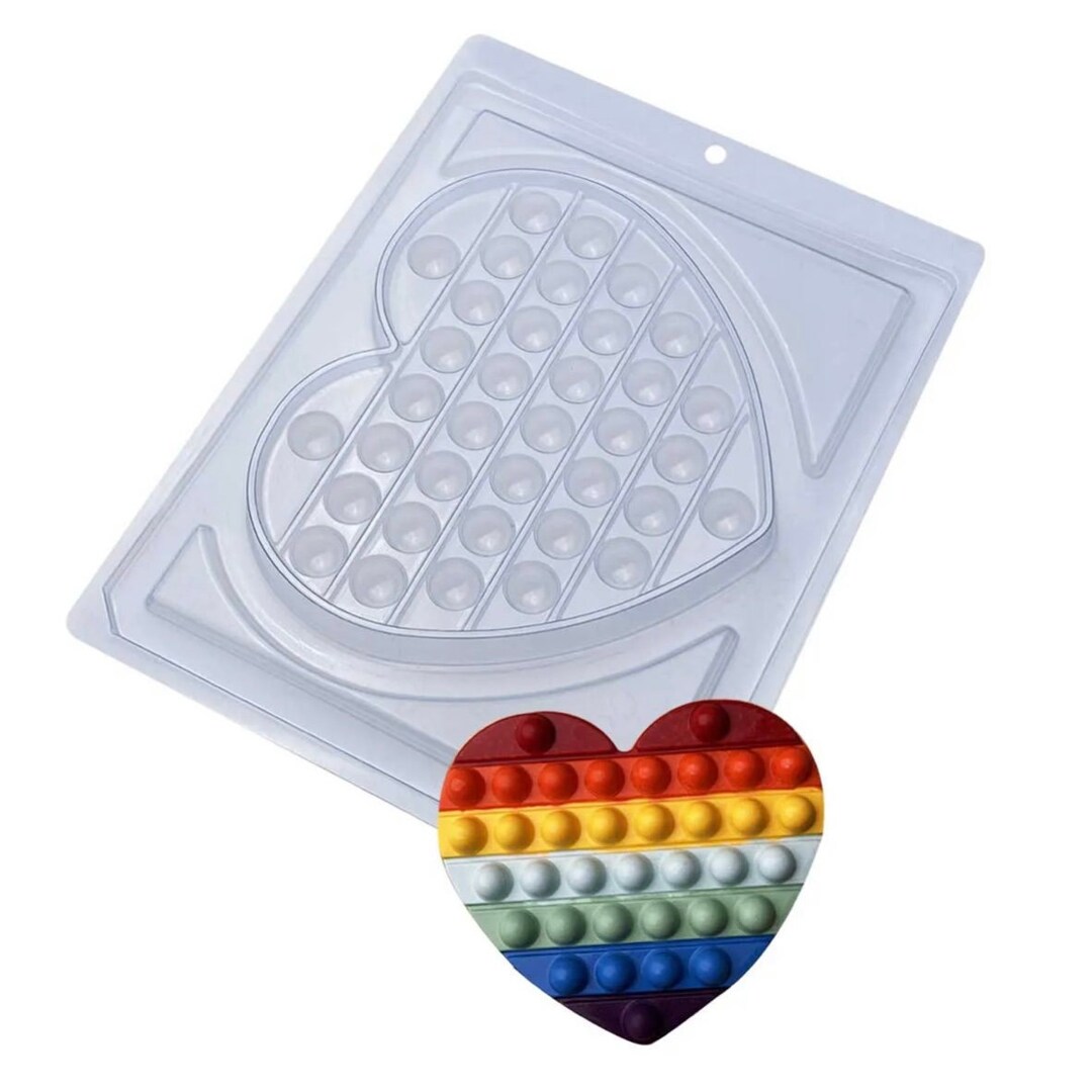 Heart Pop It - 3 PART - Etsy