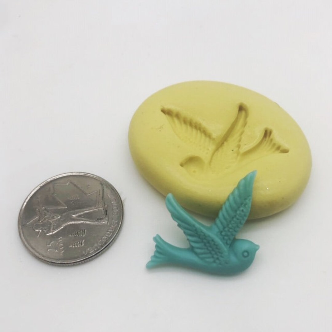 Flying Bird Silcione Mold - Etsy