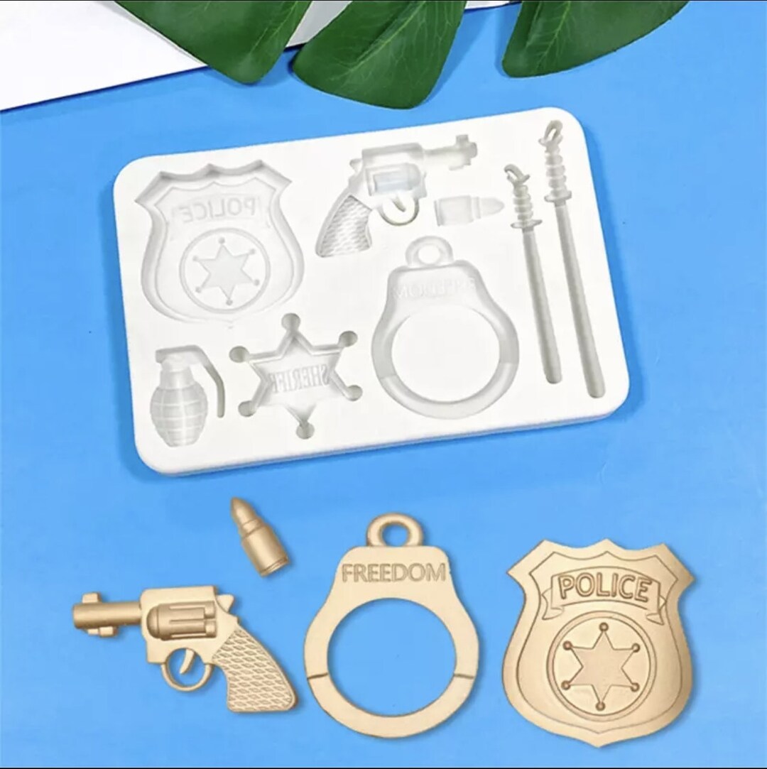 Police Silicone Mold - Etsy
