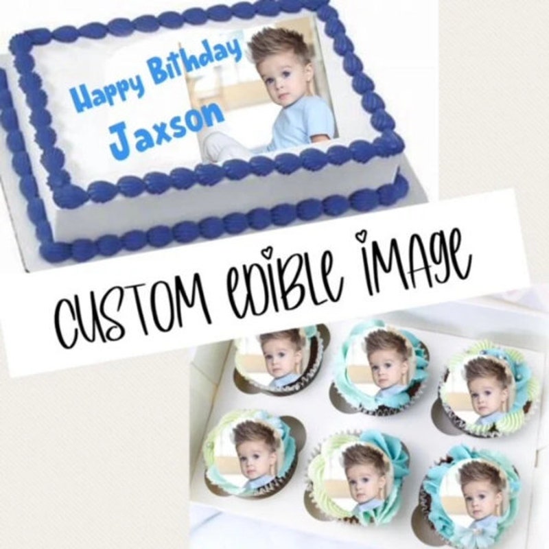 Custom Photo Icing Sheets - Etsy