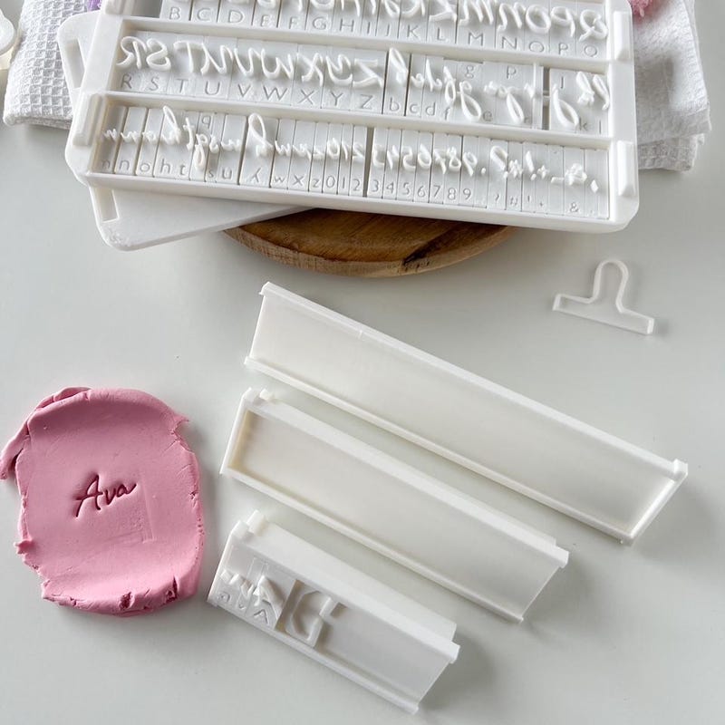 Alphabet Letters for Fondant - Etsy