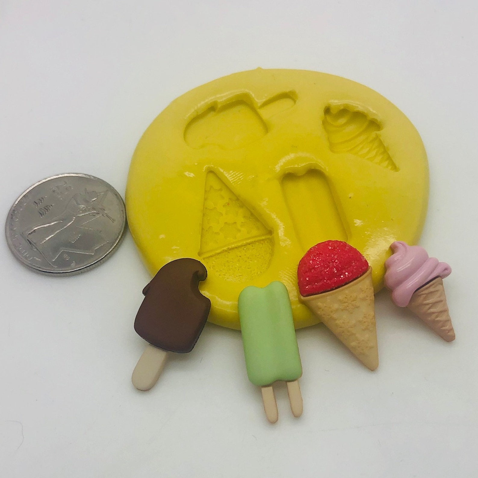 Ice Cream Frozen Treat Mold Set Silicone - Etsy