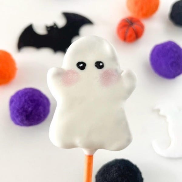 Ghost Cake Pop - Etsy