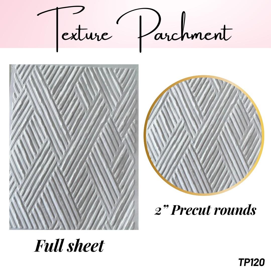 Fancy Weave Texture Parchment for Embossing - Etsy