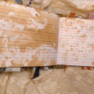 Fabric Scrap Junk Journal, Handmade Scrap Journal, Repurposed ...