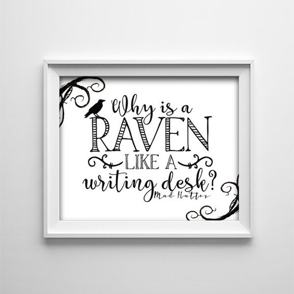 Raven Like a Writing - Etsy