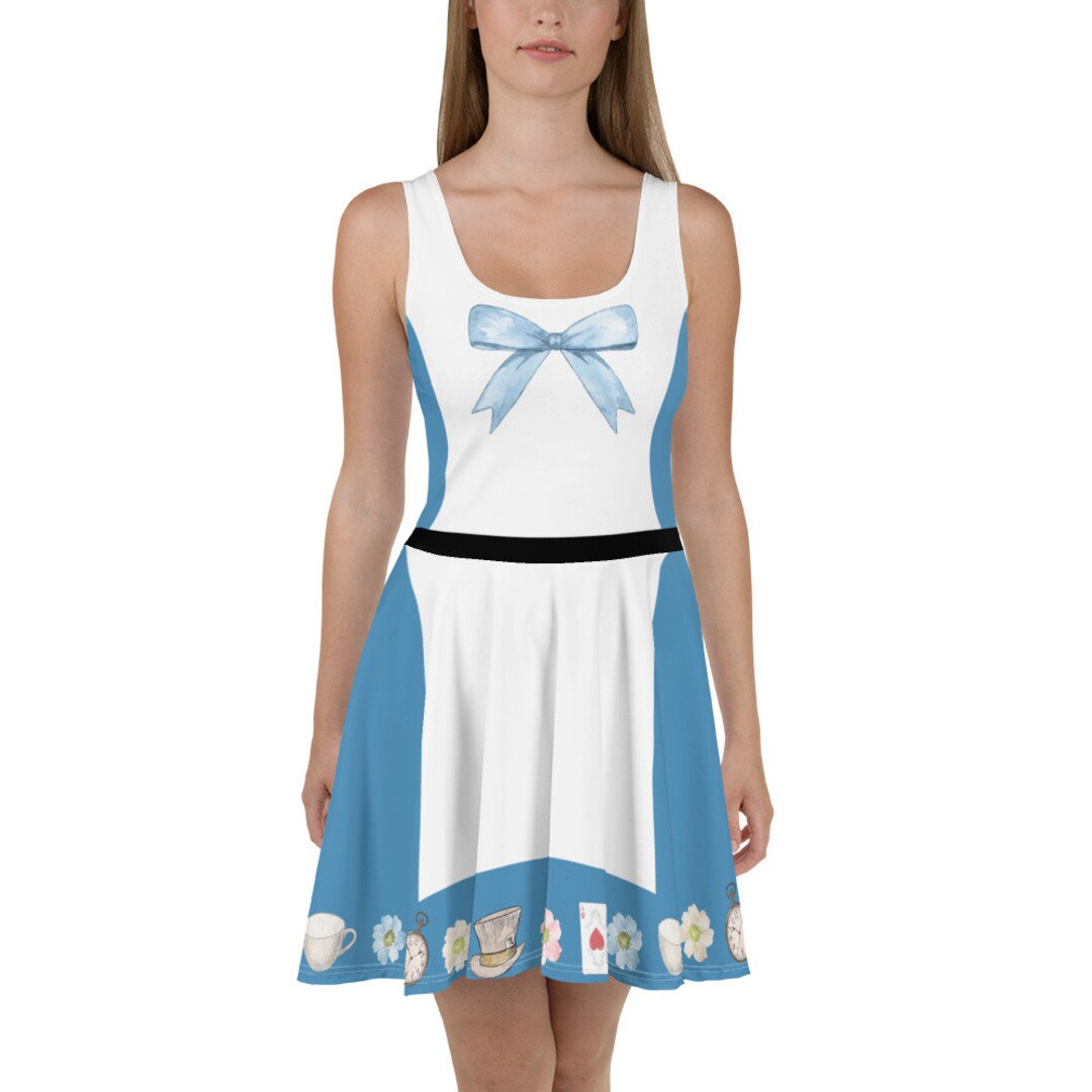 Alice Inspired Running Dress, Wonderland Disney Bounding, Rundisney ...
