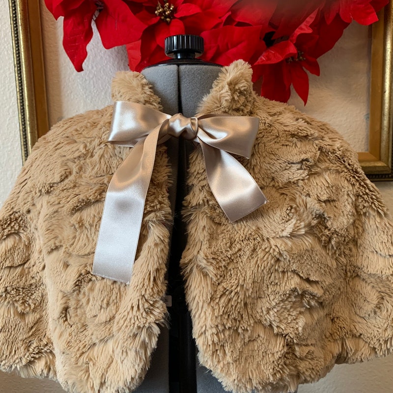 Faux Fur Capelet - Etsy