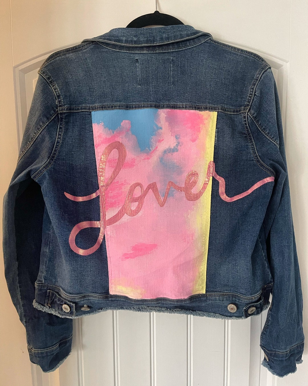 Lover Denim Jacket (MTO) - Etsy