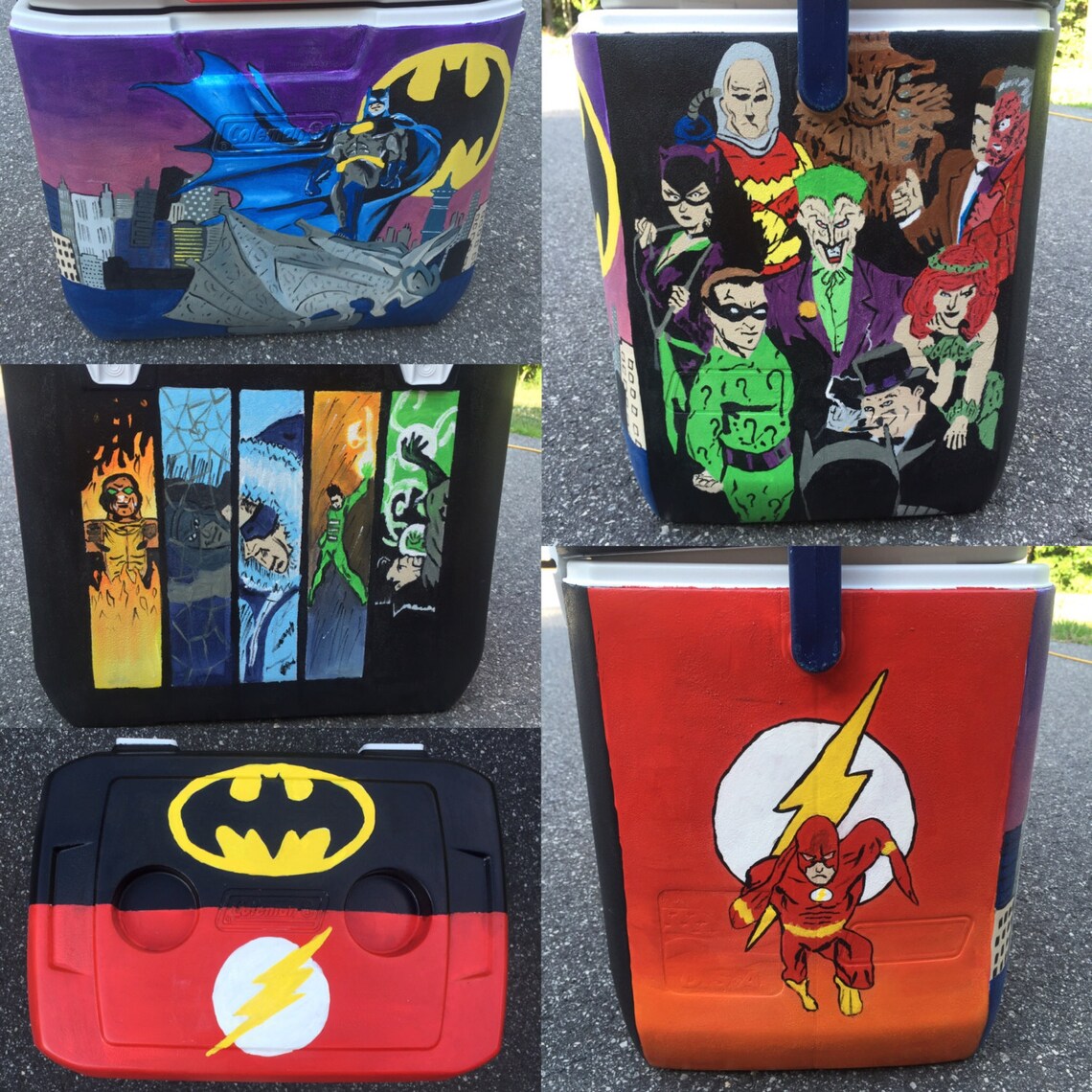 Custom Painted Cooler - Etsy