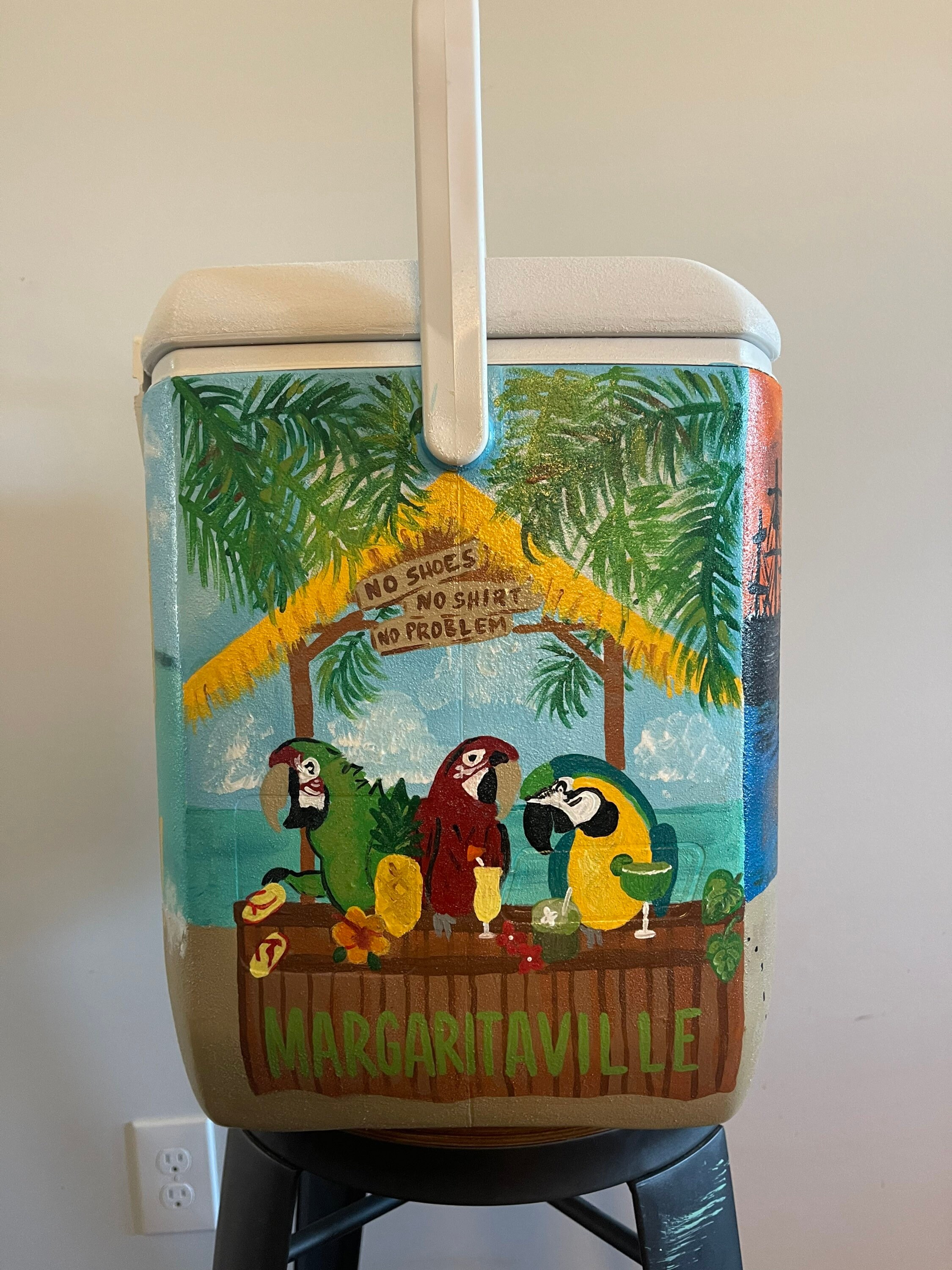 Custom Painted Cooler - Etsy