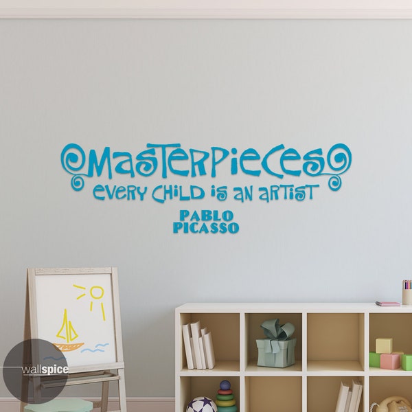 Masterpieces Wall Decal - Etsy