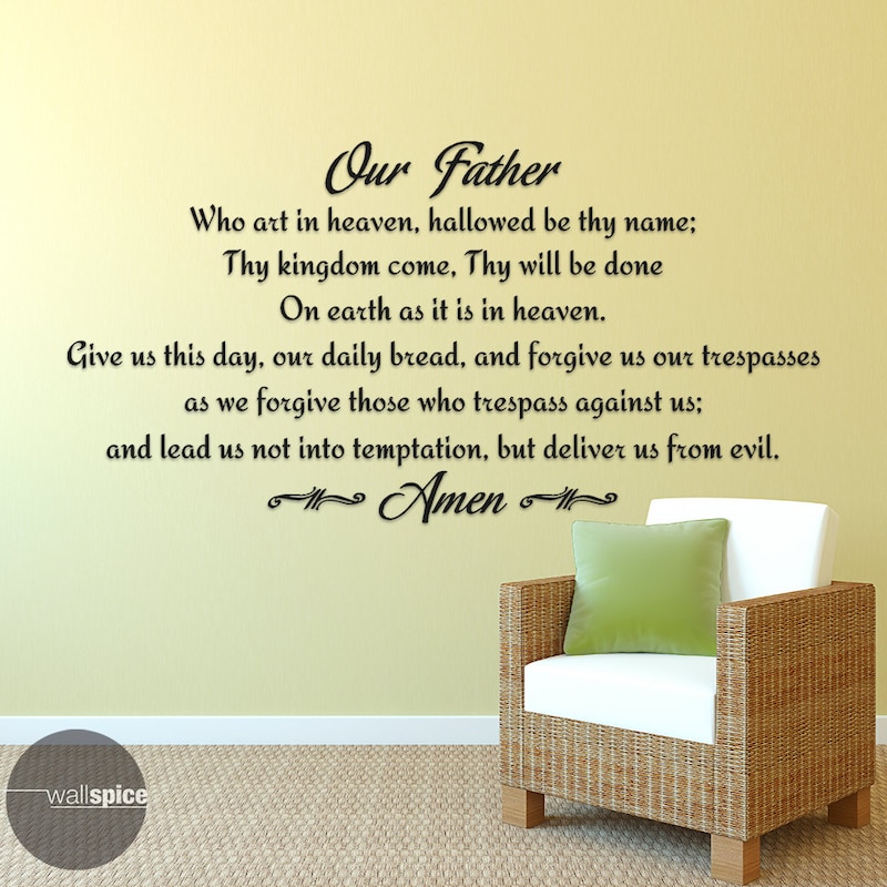 Prayer Wall Decal - Etsy