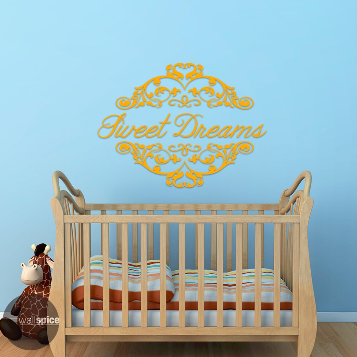 Sweet Dreams Vinyl Wall Decal Sticker Bedroom Nursery - Etsy