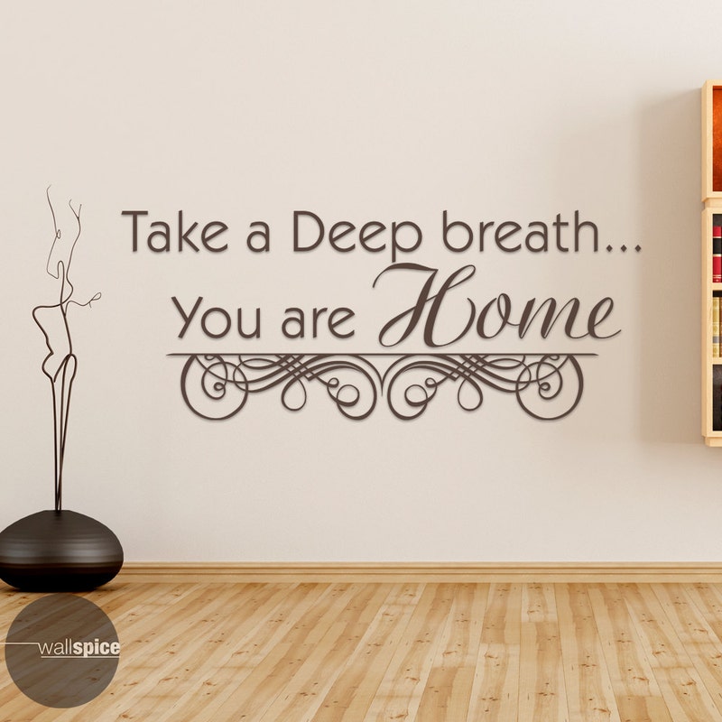 Deep Breath Sign - Etsy