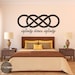 Infinity Times Infinity Vinyl Wall Decal Sticker Double Infinity ...