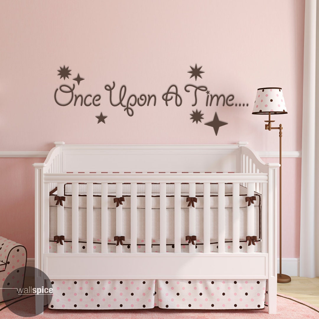 Once Upon A Time Vinyl Wall Decal Sticker - Etsy