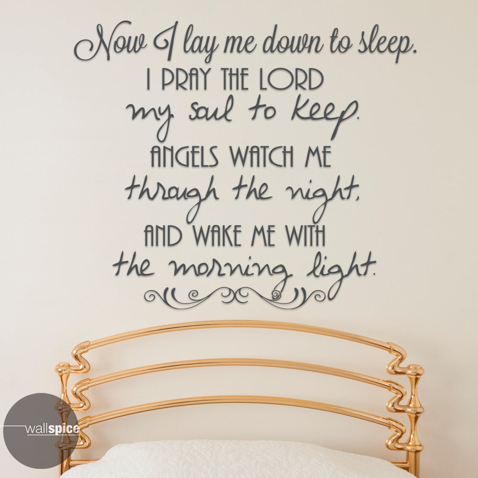 Now I Lay Me Down to Sleep I Pray the Lord My Soul to Keep Angels Watch ...