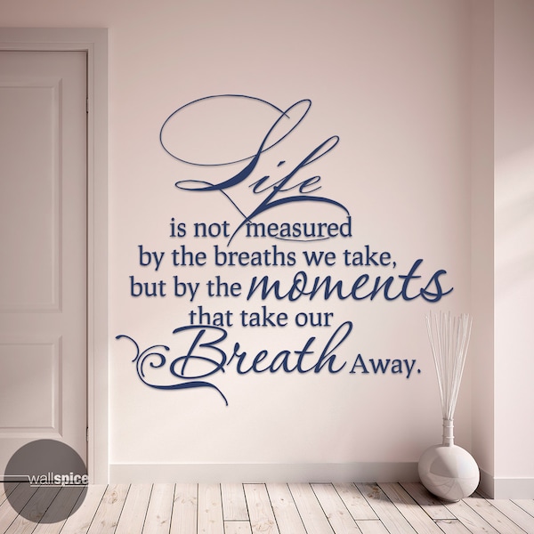 Life is Not Measured - Etsy