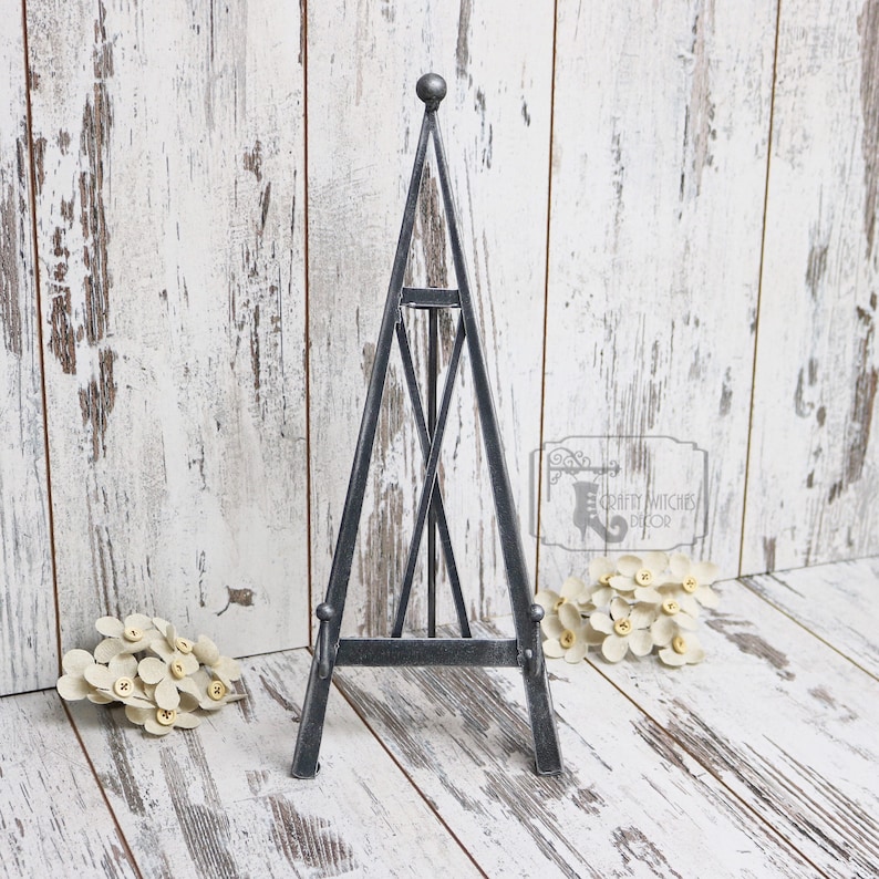 Sign Pyramid Easel Sign Stand Add On Black With Brushed | Etsy