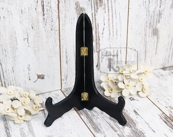 Sign Pyramid Easel Sign Stand Add On Black With Brushed - Etsy