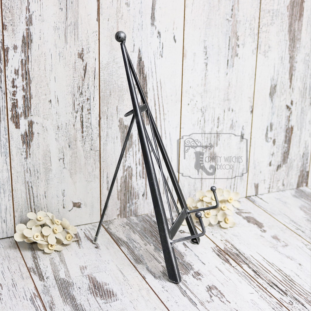 Sign Pyramid Easel, Sign Stand Add On, Black With Brushed Nickel, does ...