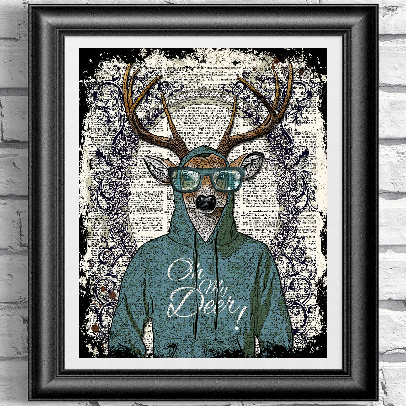 Mr Stag Print Mr Giraffe Print Mr Zebra Poster Print | Etsy